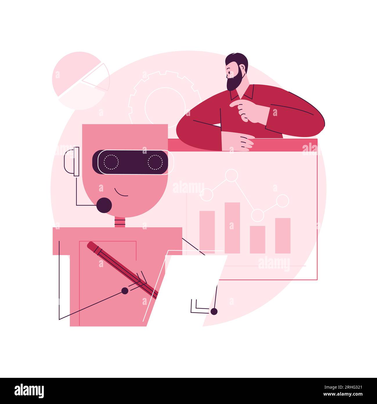 Worker based Stock Vector Images - Alamy