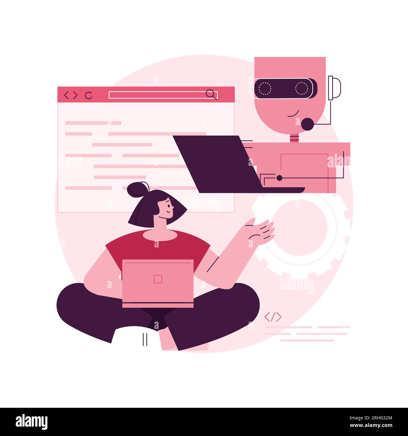 Open Source Architecture Stock Vector Images Alamy