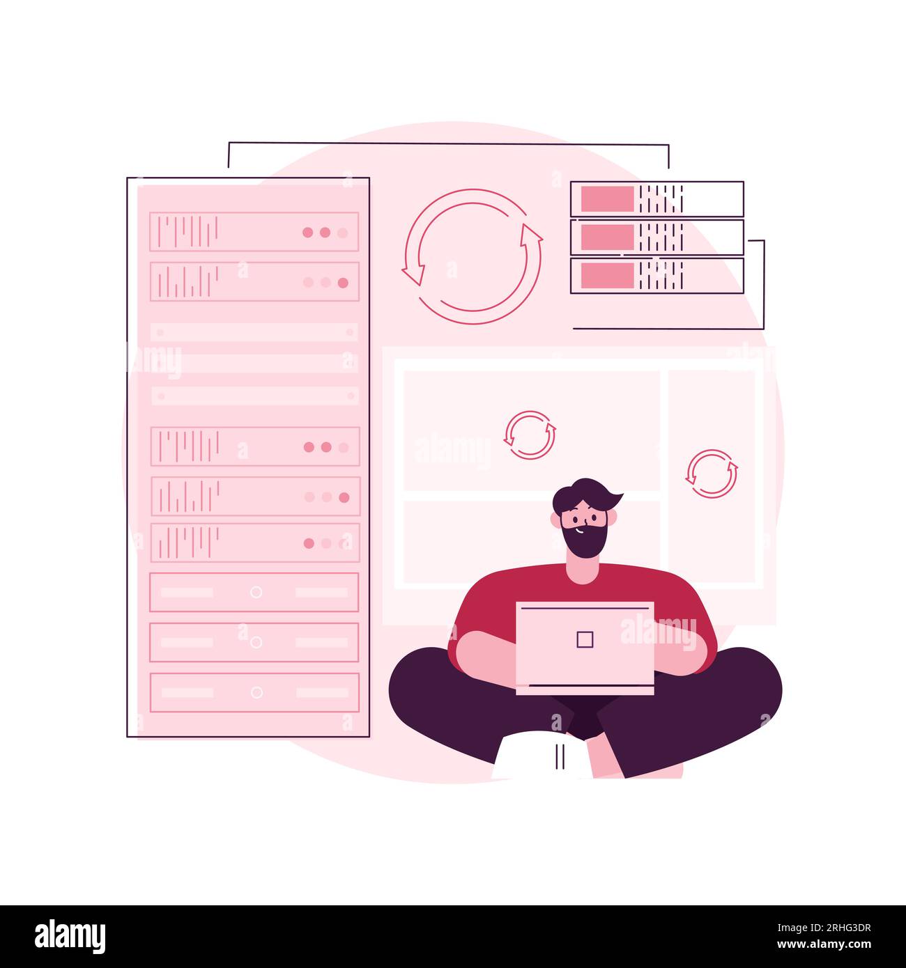 Client environment Stock Vector Images - Alamy