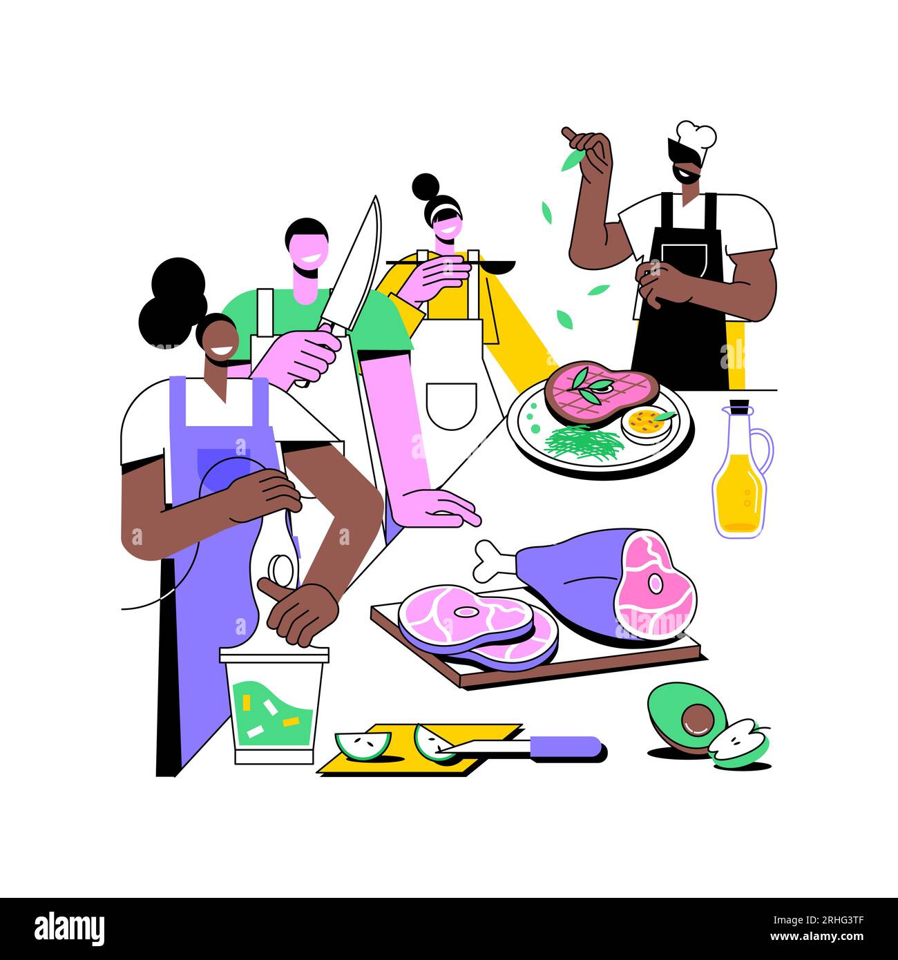 Culinary lessons hi-res stock photography and images - Alamy