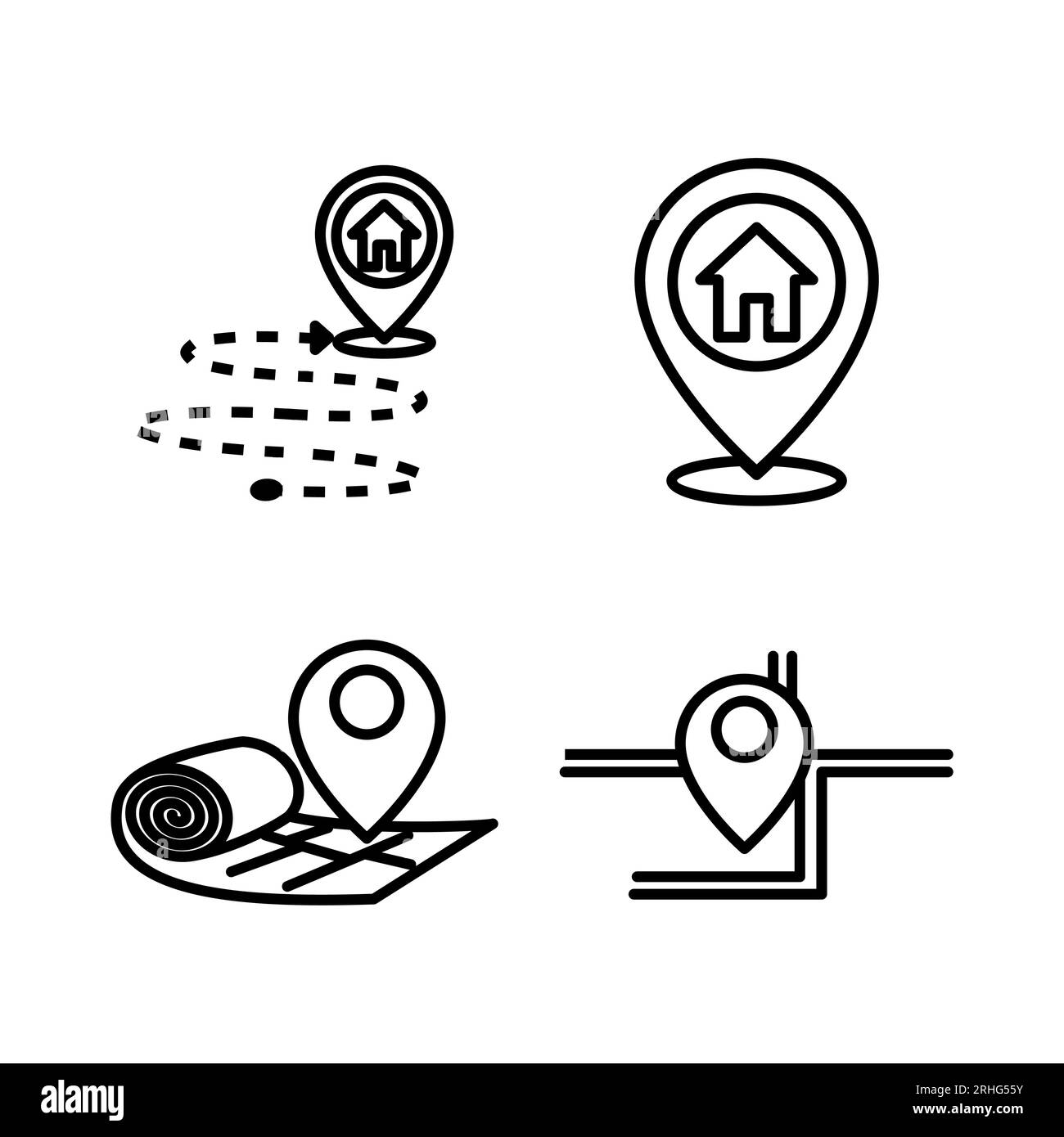 Address icon vector. location icon. address symbol. pin Stock Vector ...