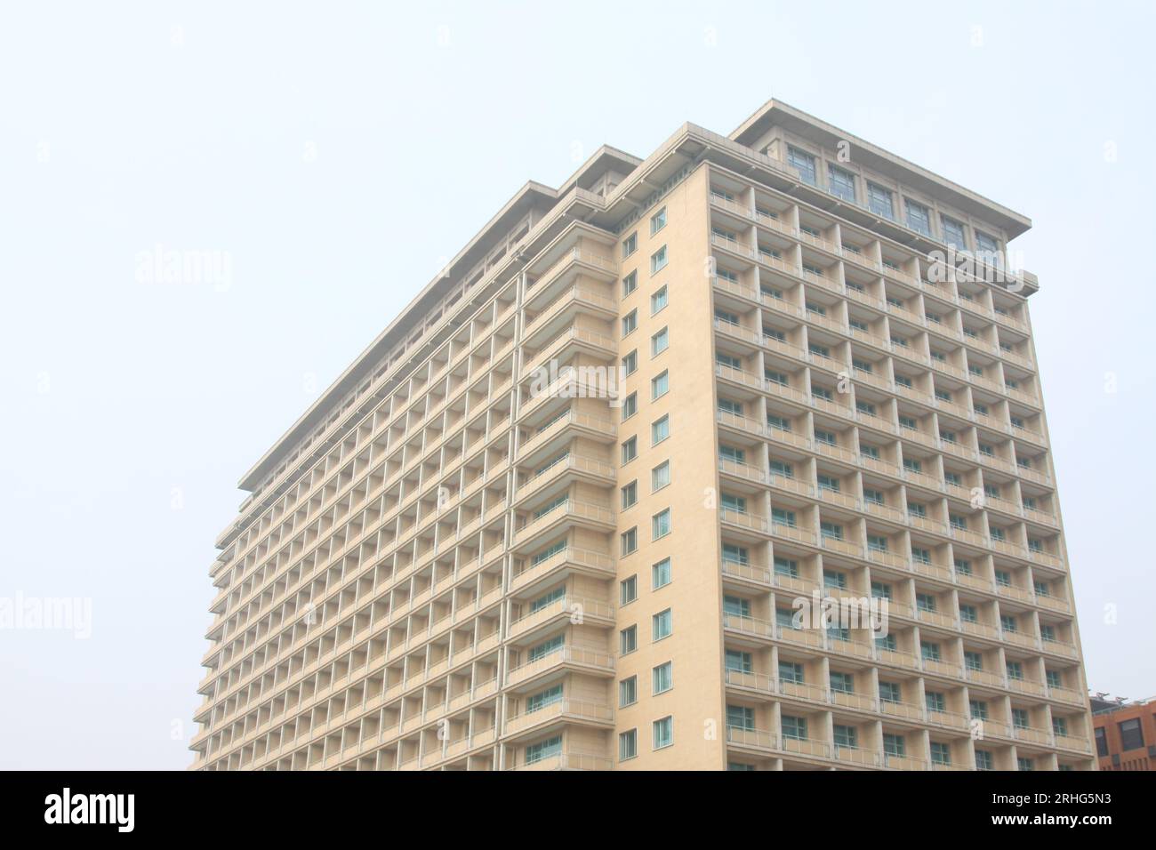 High rise buildings in a city, beijing, china Stock Photo - Alamy