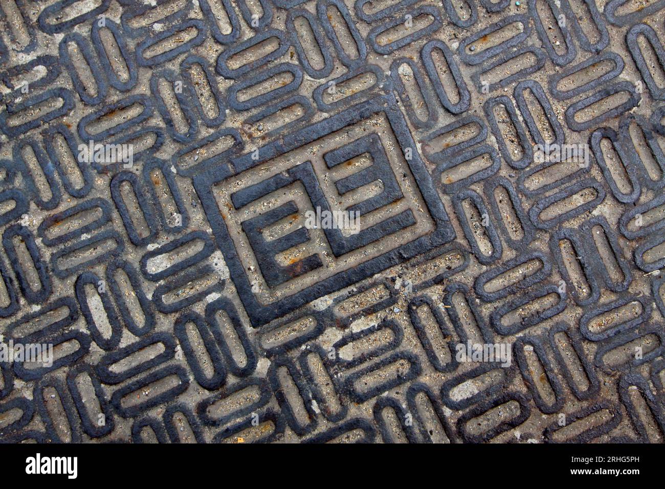 city underground pipeline manhole covers in a university in beijing ...