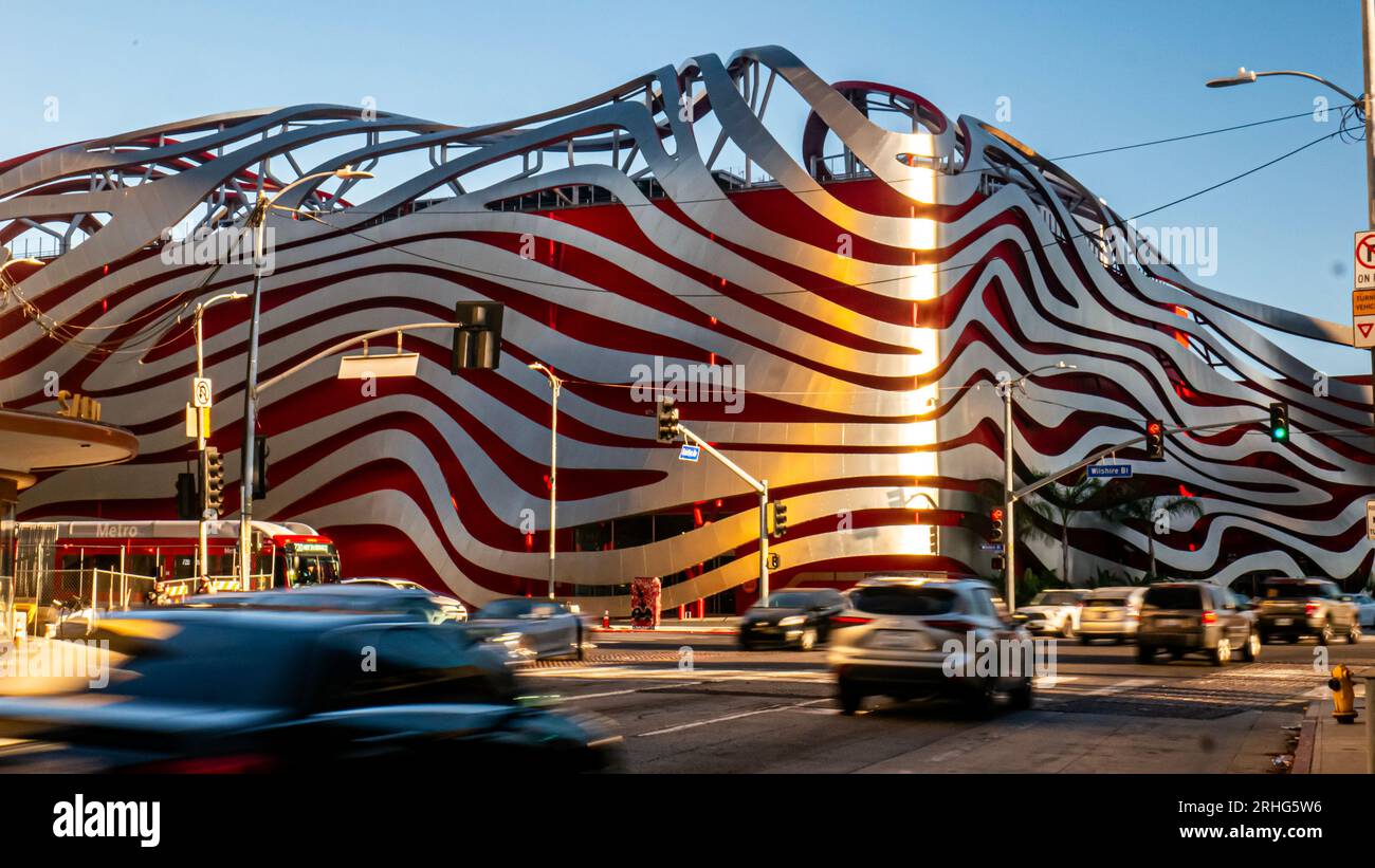 The Petersen Automotive Museum, Los Angeles, California Stock Photo - Alamy