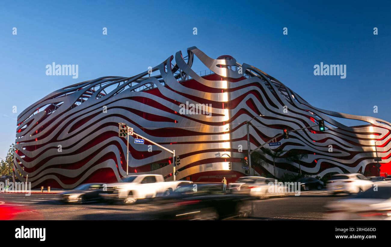 The Petersen Automotive Museum, Los Angeles, California Stock Photo - Alamy