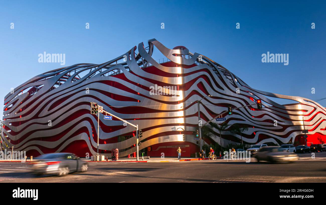 The Petersen Automotive Museum, Los Angeles, California Stock Photo - Alamy