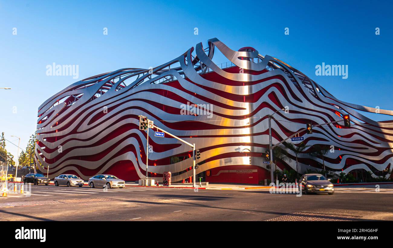 The Petersen Automotive Museum, Los Angeles, California Stock Photo - Alamy