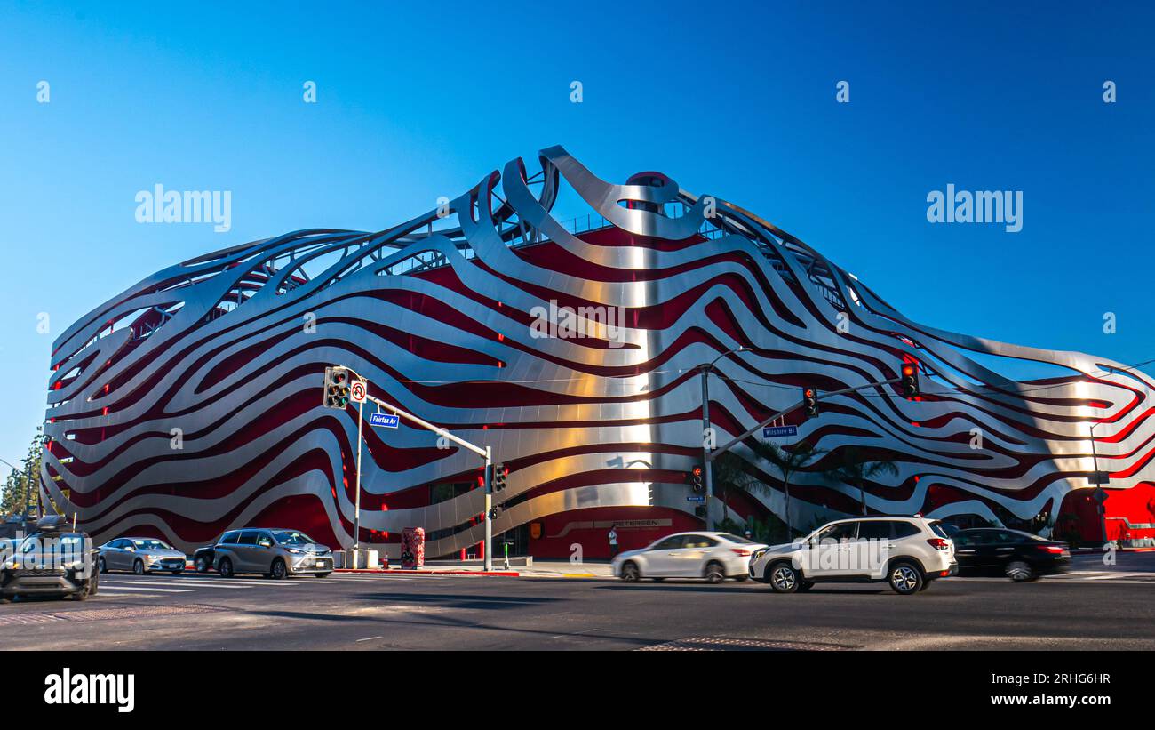 The Petersen Automotive Museum, Los Angeles, California Stock Photo - Alamy