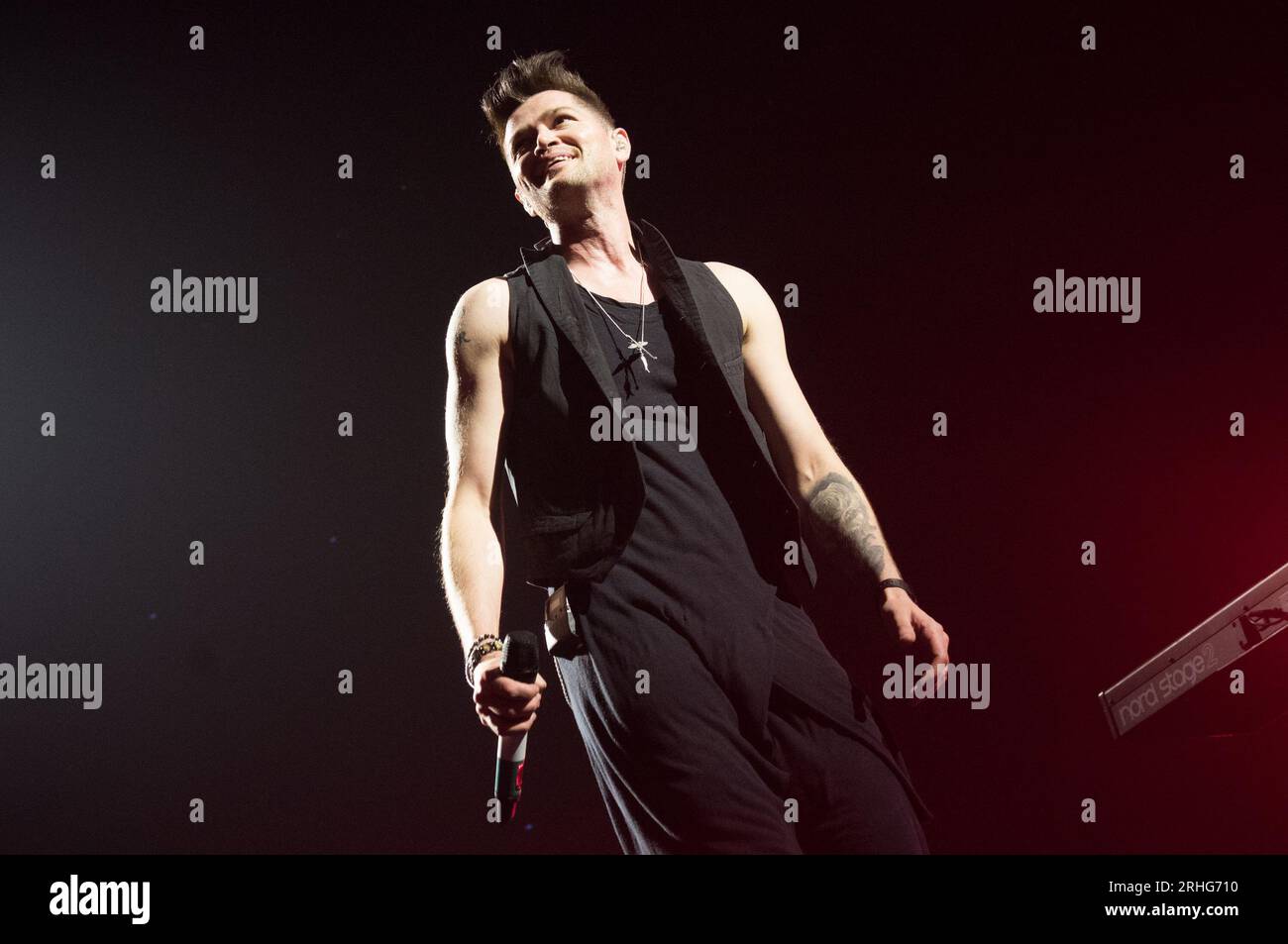 London, UK. 13 Mar 2015. Lead singer Danny O'Donoghue of Irish rock ...