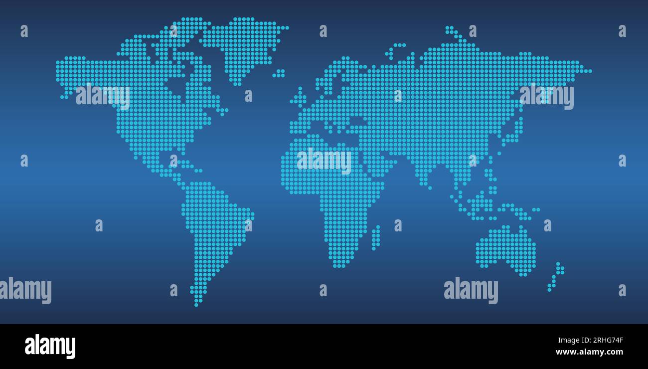 Vector dotted world map Stock Vector Image & Art - Alamy Vector dotted world map Stock Vector Image & Art - Alamy