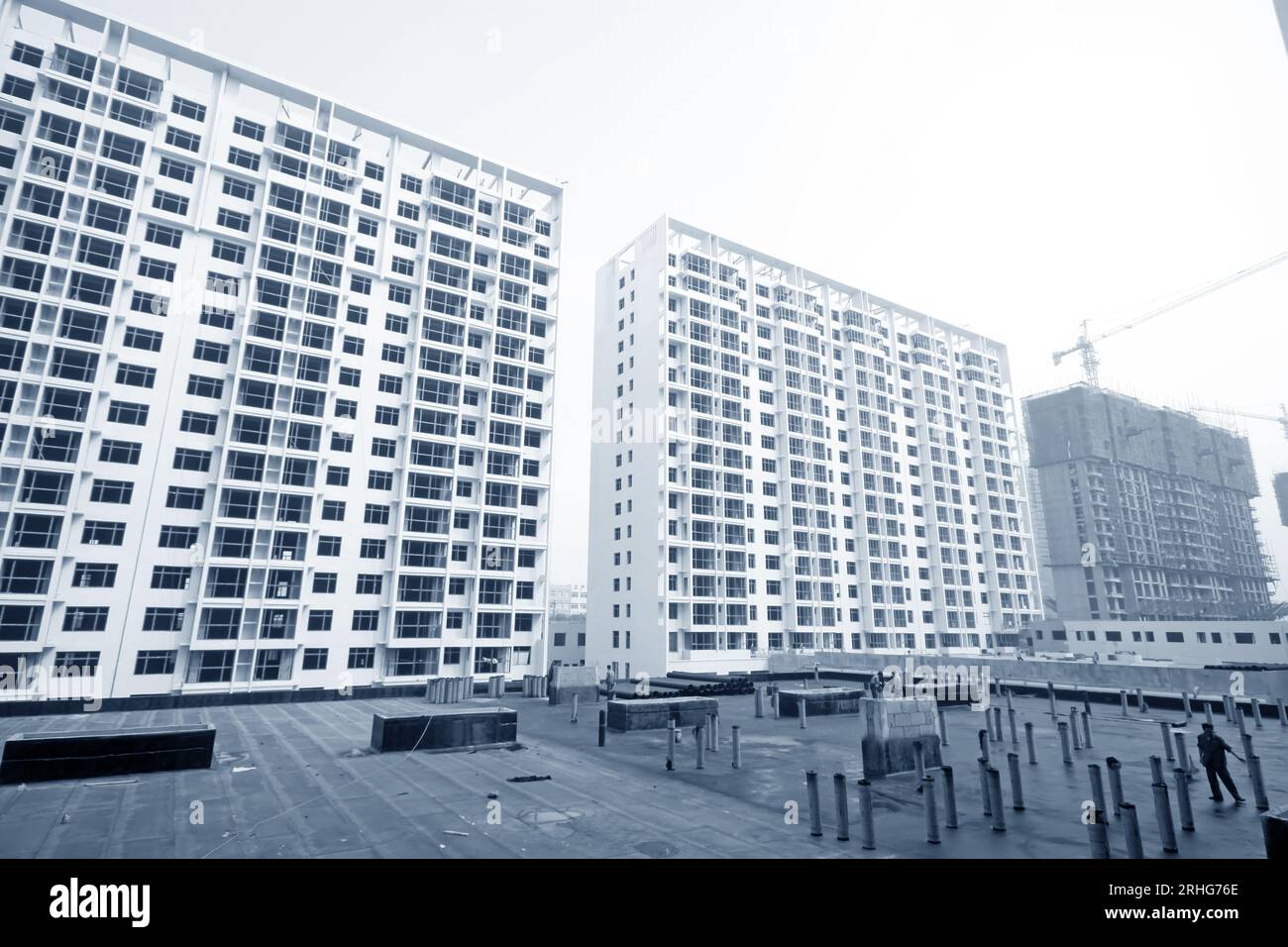 China property cranes construction hi-res stock photography and images ...