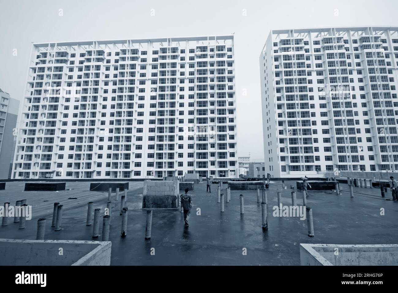 China property cranes construction hi-res stock photography and images ...