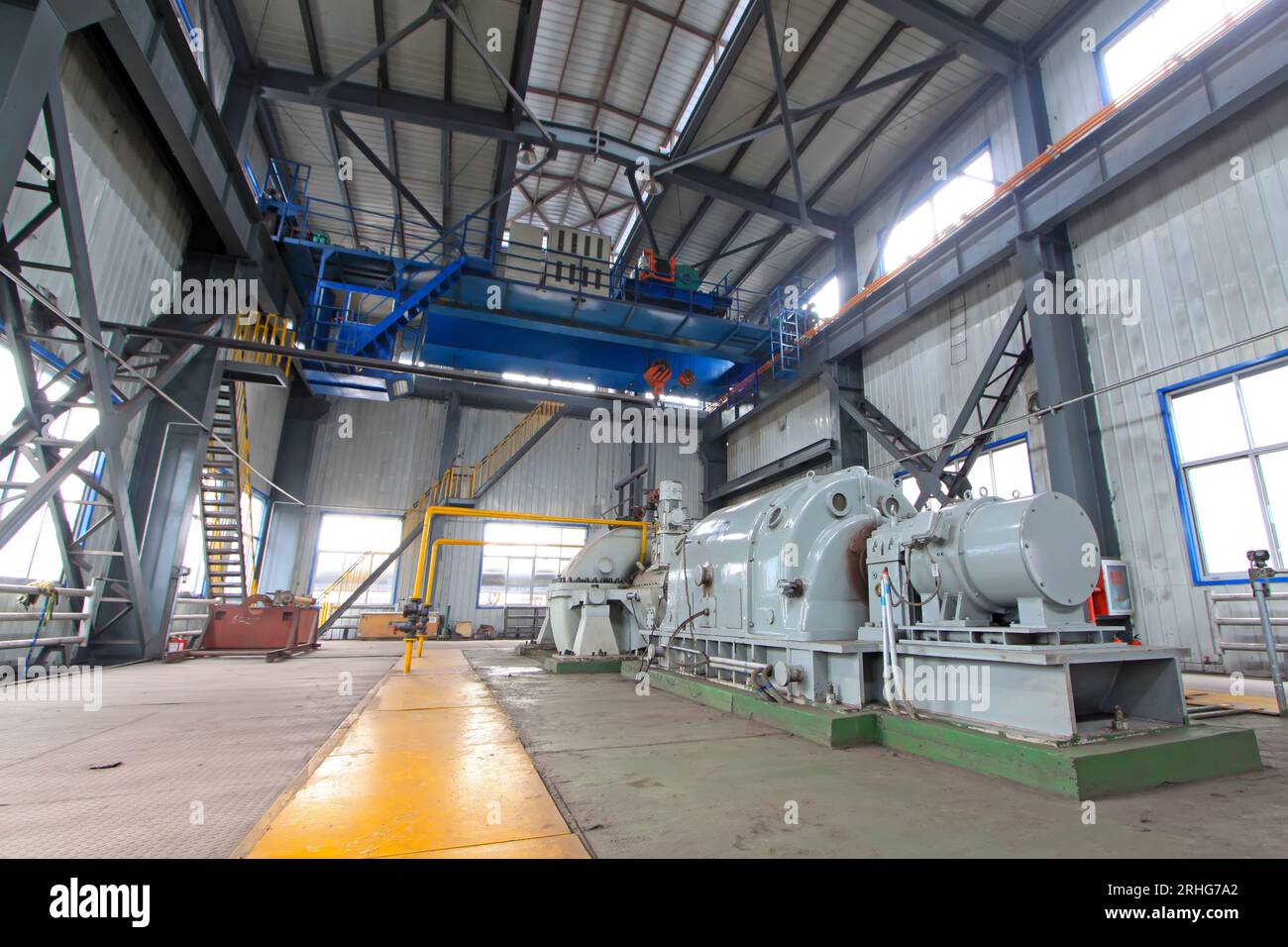 blast furnace TRT Unit in a power plant, north china Stock Photo - Alamy