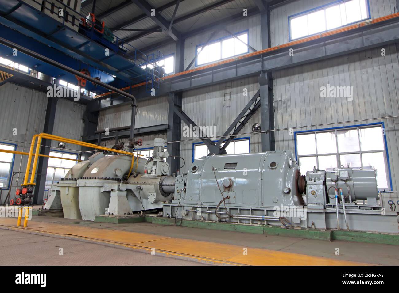 blast furnace TRT Unit in a power plant, north china Stock Photo - Alamy