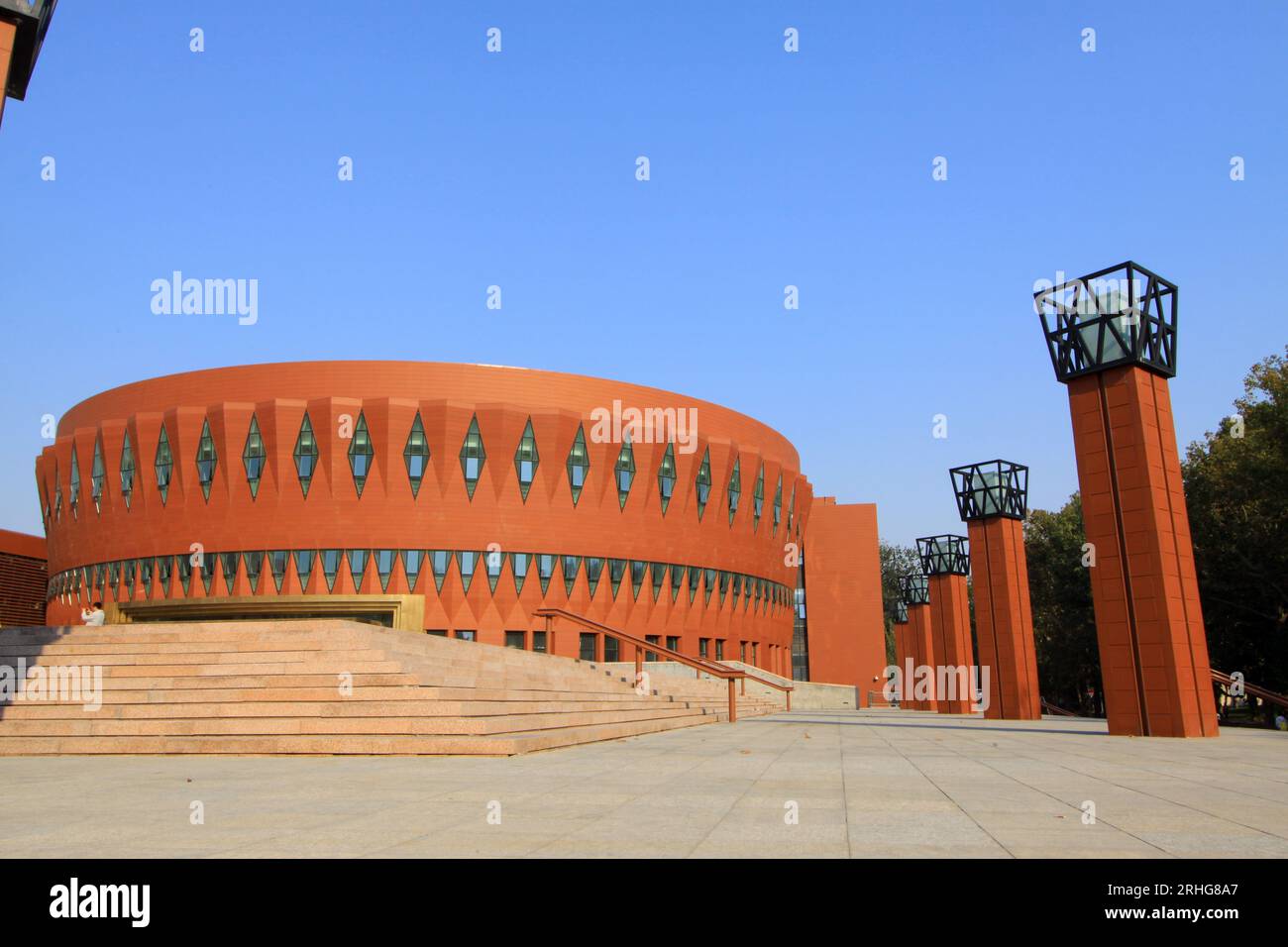 Beijing tsinghua university campus architecture and landscape Stock ...