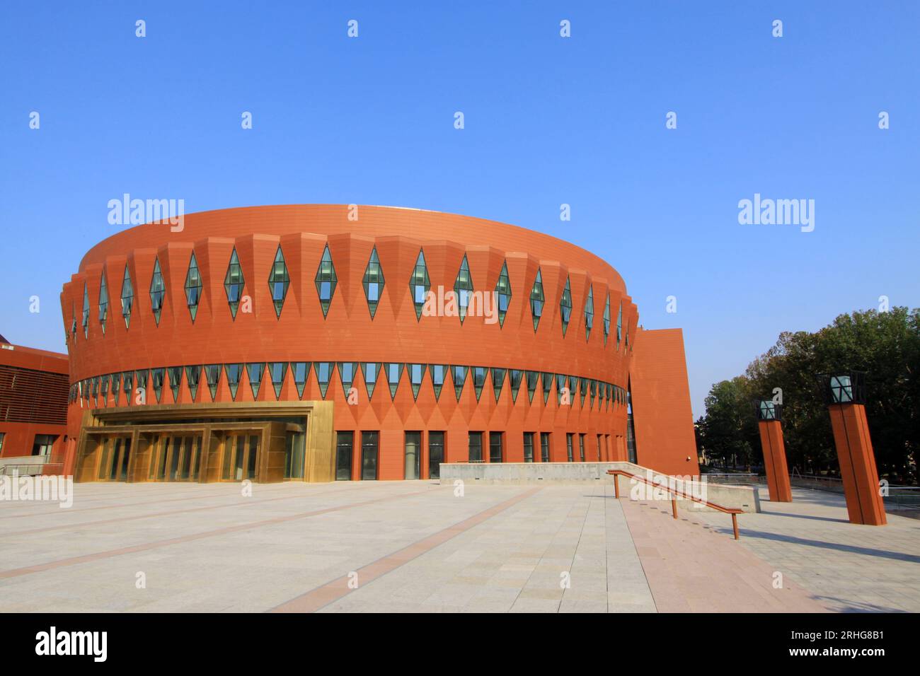 Beijing tsinghua university campus architecture and landscape Stock ...
