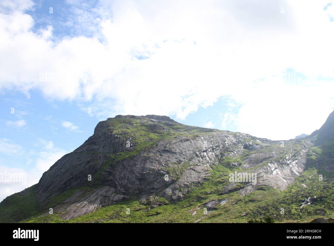 Lofoten peninsula, Norway, Mountains, lakes, and fjords Stock Photo - Alamy