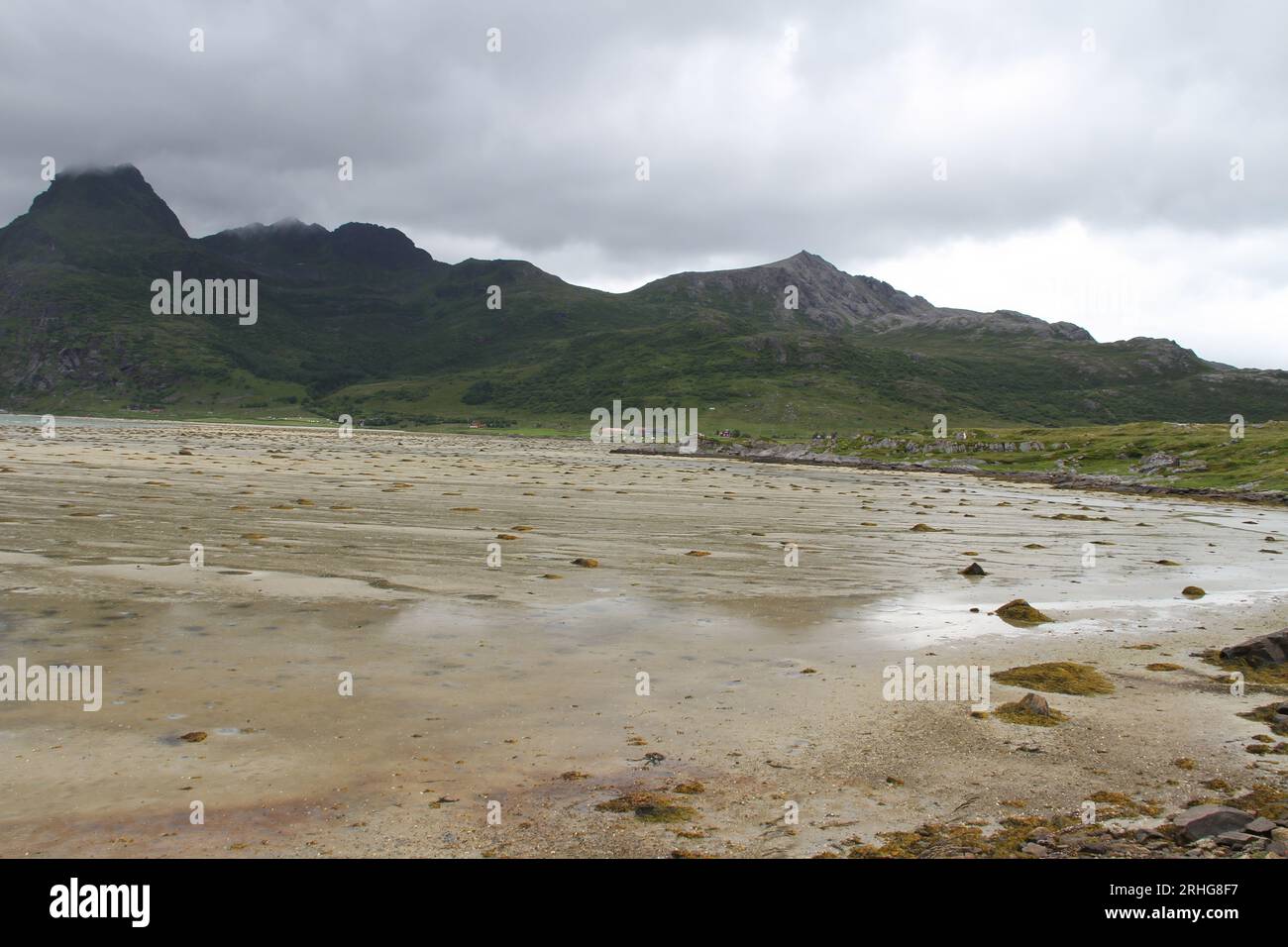 Lofoten peninsula, Norway, Mountains, lakes, and fjords Stock Photo - Alamy