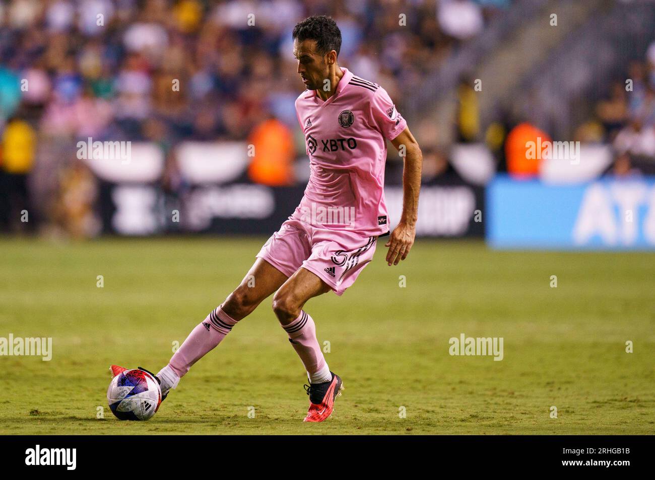 Inter Miami's Sergio Busquets in action during the Leagues Cup ...