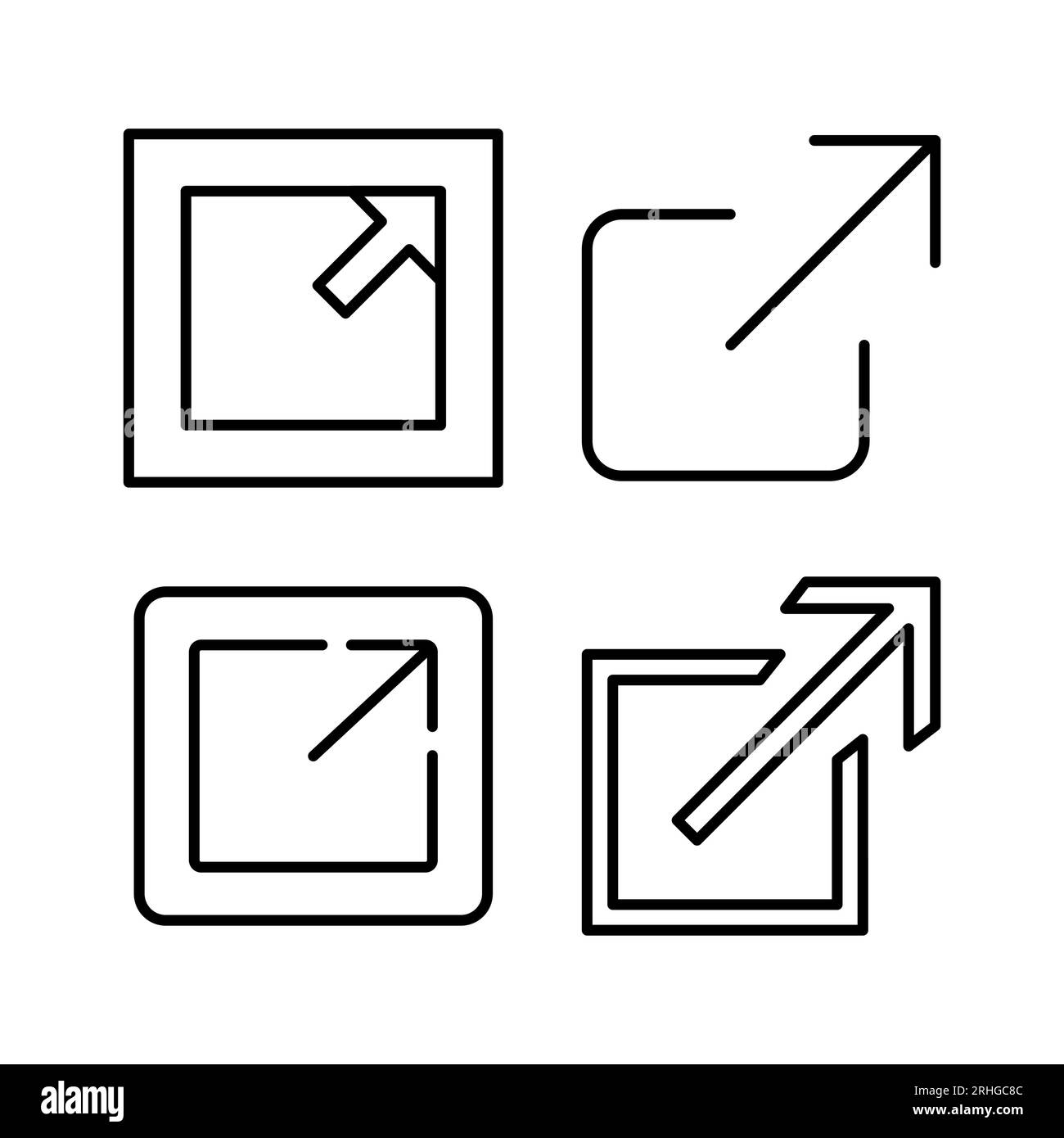 External share Black and White Stock Photos & Images - Alamy