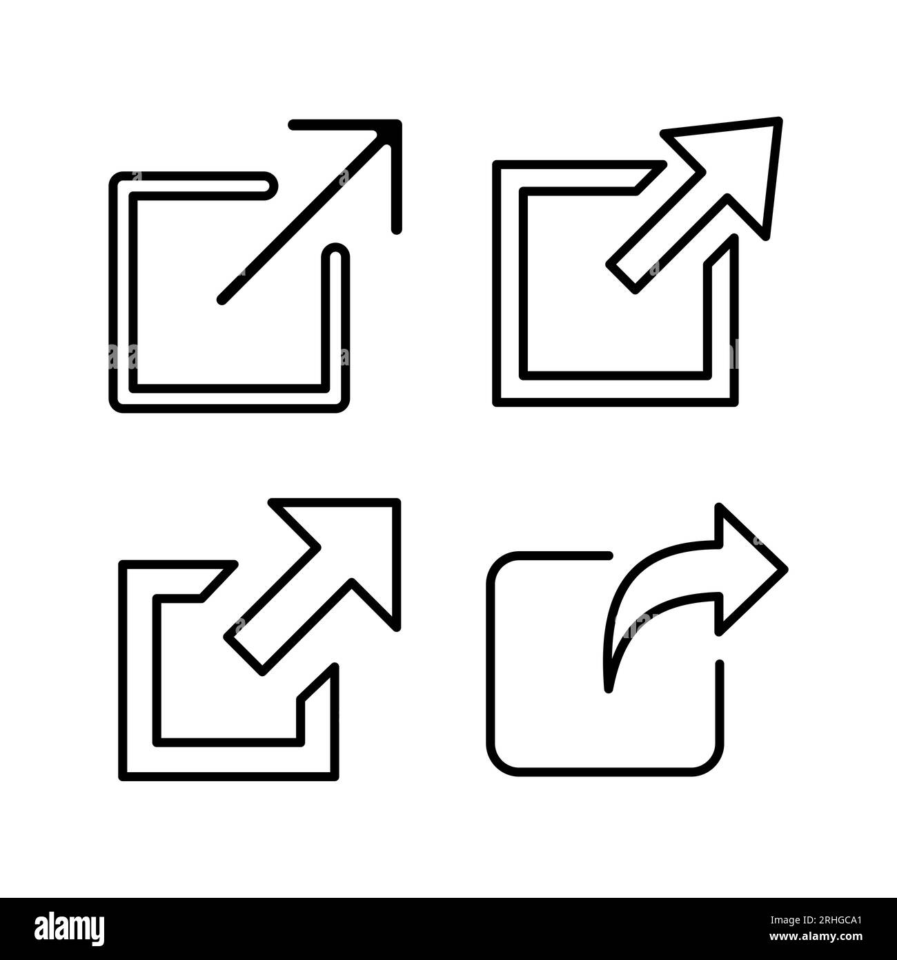 External Link Icon White