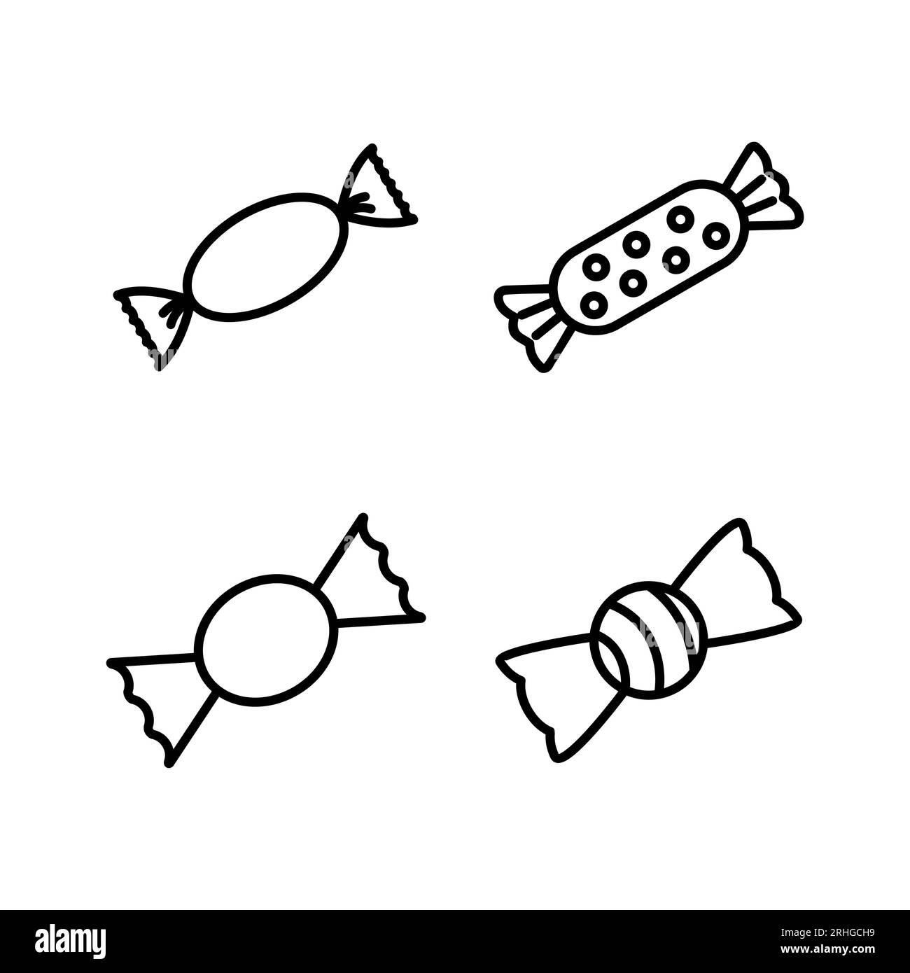 Candy icon vector. candy vector icon Stock Vector Image & Art - Alamy