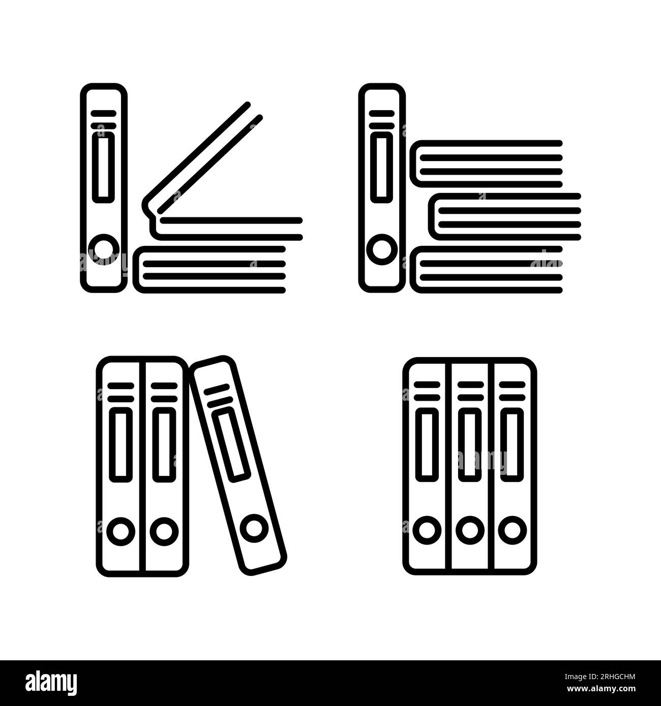 Archive icon vector. archive storage icon vector. folders icon Stock ...