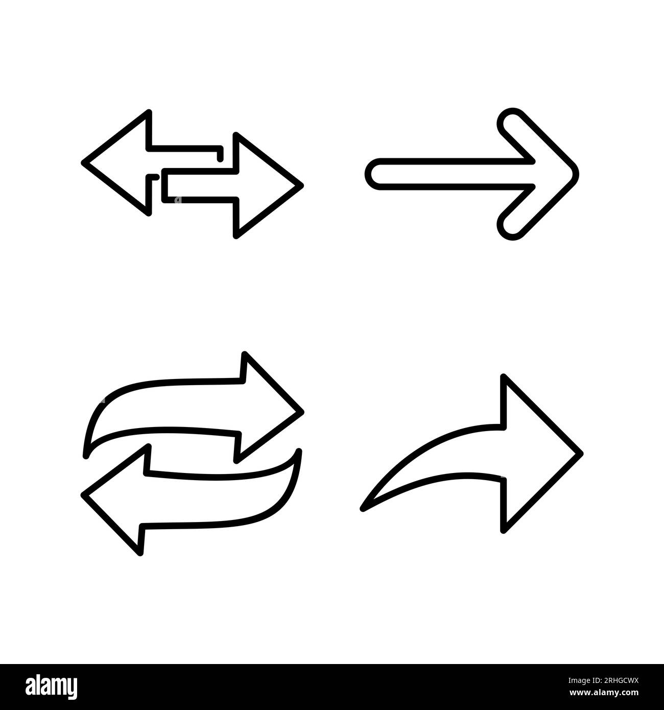 Arrow icon. Arrow symbol. Arrow icon for your web design Stock Vector ...