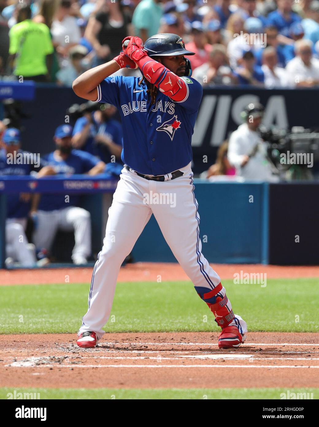 Toronto Blue Jays first baseman Vladimir Guerrero Jr. (27)during a ...
