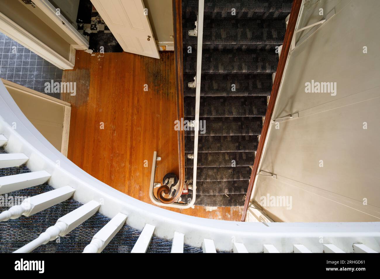Aerial view of a staircase hi-res stock photography and images - Alamy