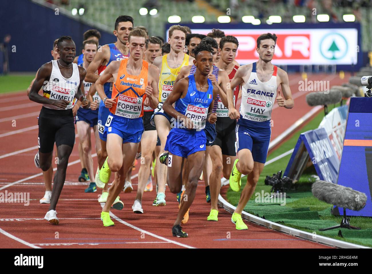 Yemaneberhan Crippa (Italy), Mike Foppen (Netherlands), Hugo Hay ...
