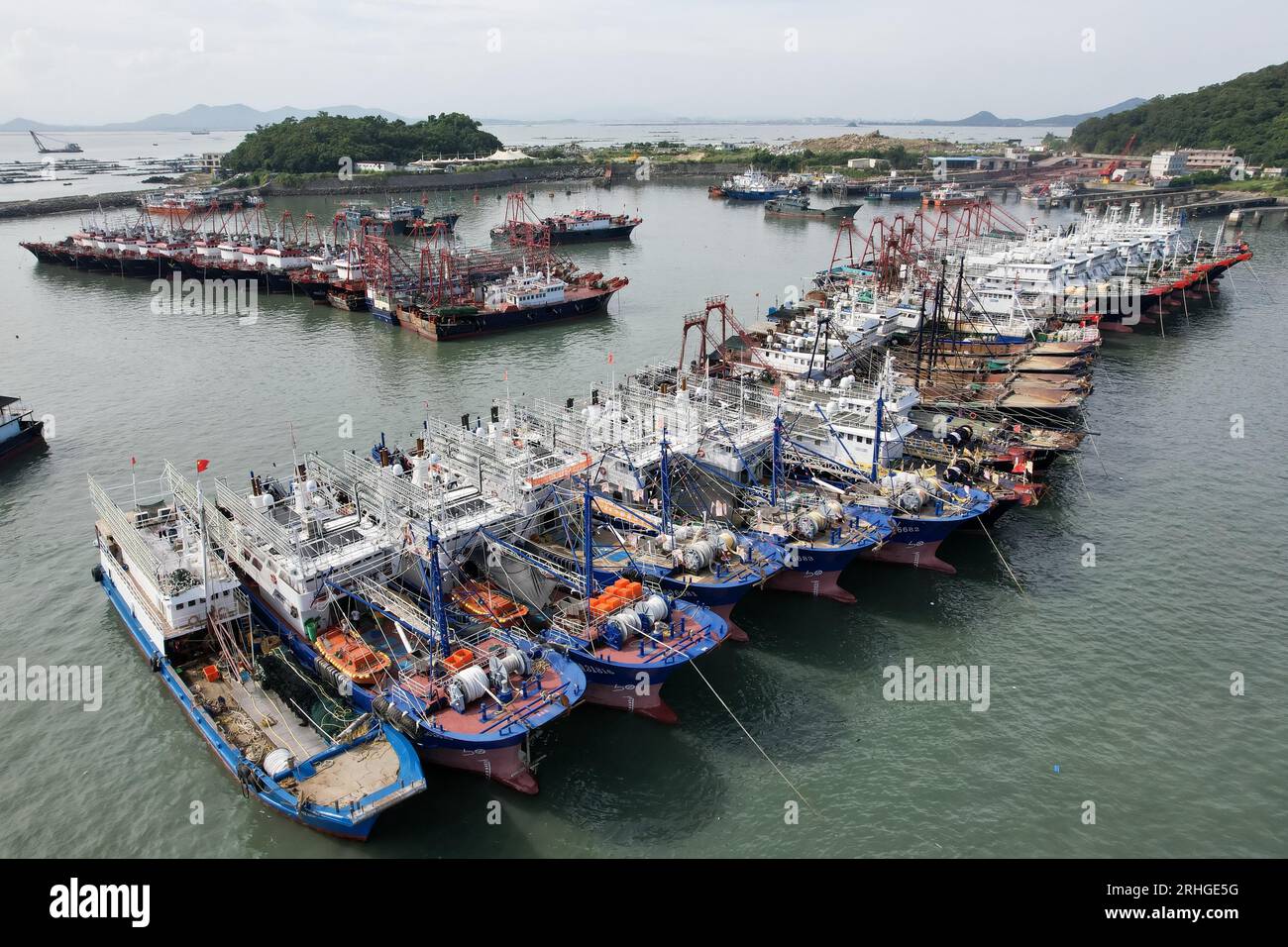 **CHINESE MAINLAND, HONG KONG, MACAU AND TAIWAN OUT** Aerial photo ...
