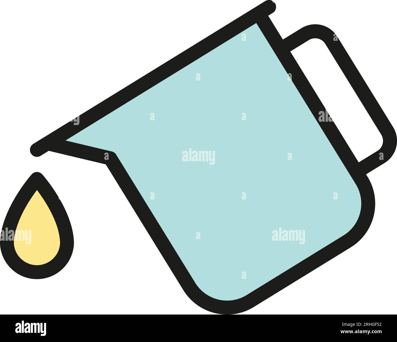 Paint digital jug icon outline vector. Edit tool. Scale rotate color ...