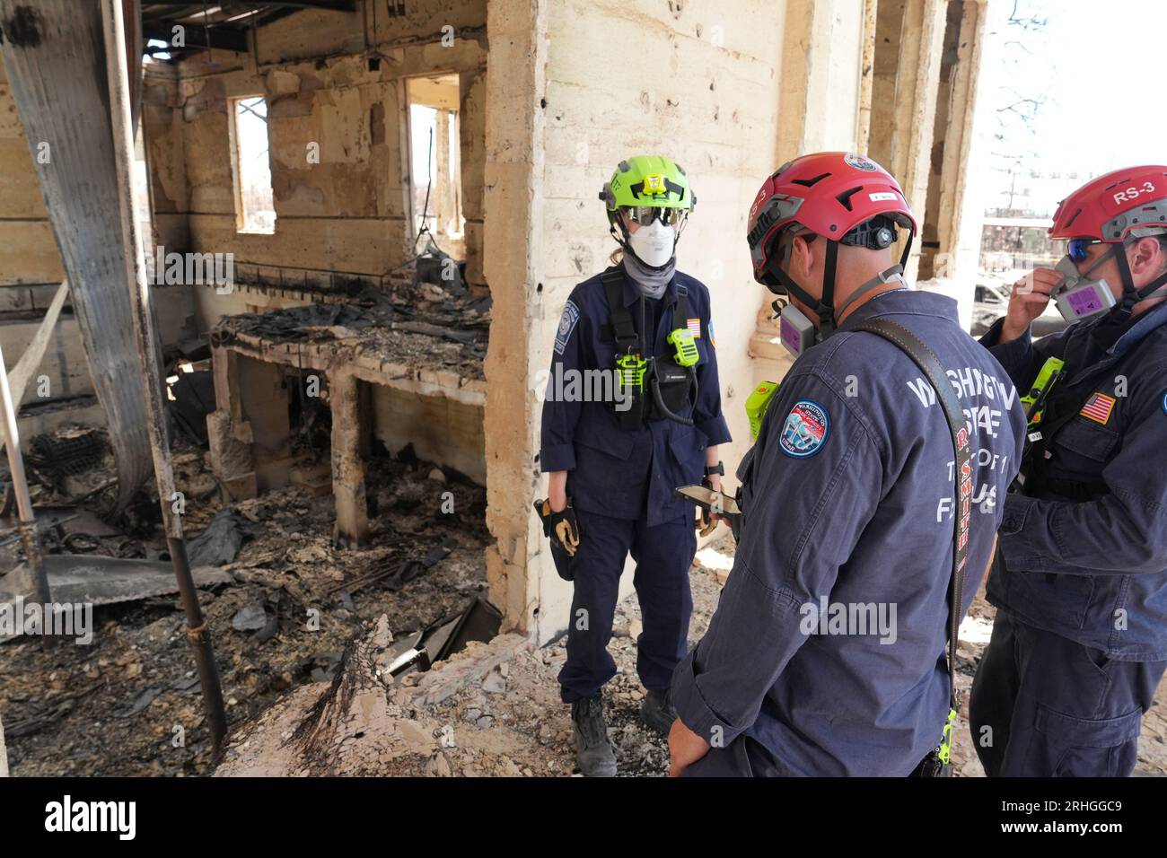 Lahaina, Hawaii (Aug. 14, 2023) - FEMA Urban Search and Rescue teams ...