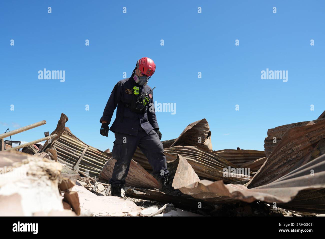 Lahaina, Hawaii (Aug. 14, 2023) - FEMA Urban Search and Rescue teams ...