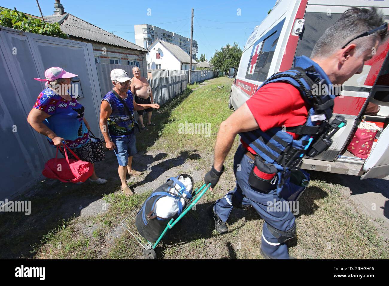 Non Exclusive: KHARKIV REGION, UKRAINE - AUGUST 15, 2023 - Senior ...