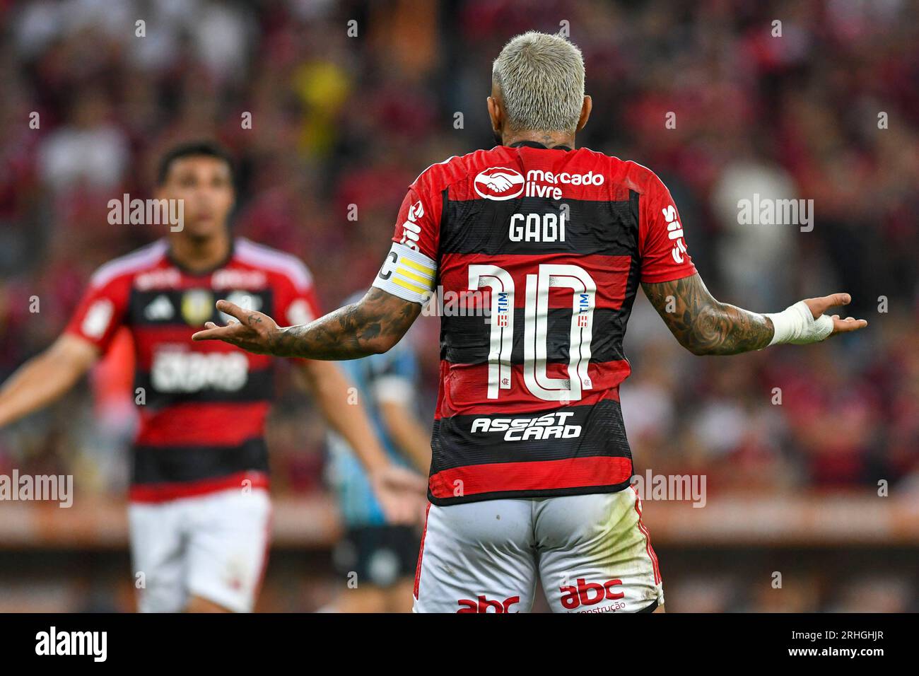 Rio, Brazil - august 16, 2023, Gabi player in match between Flamengo vs ...