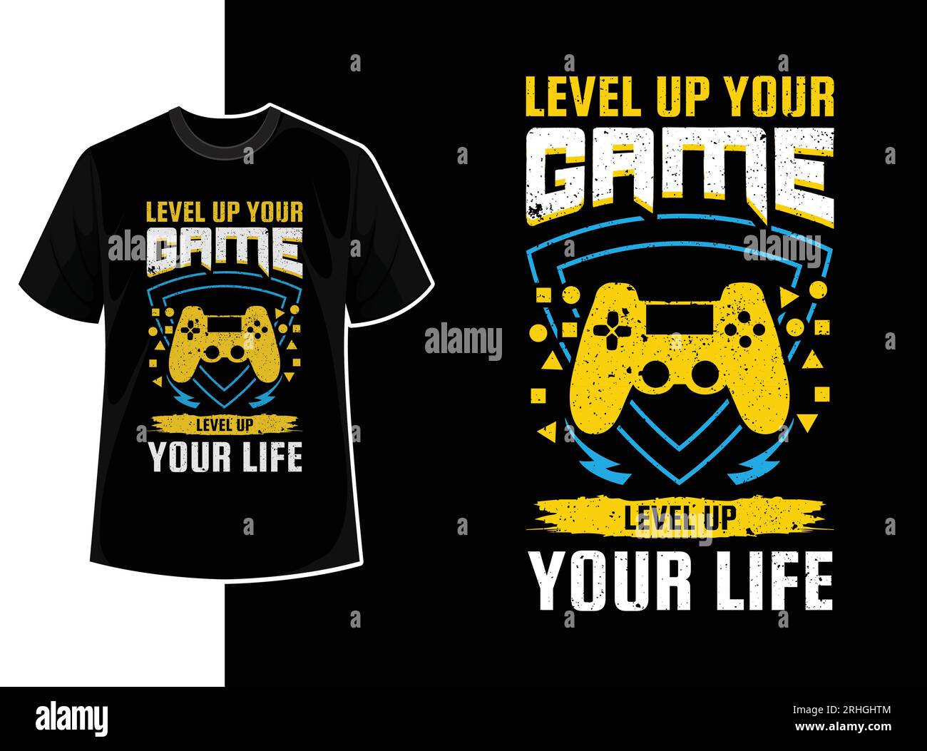 Gaming quote t shirt design or level up your game level up your life ... Gaming quote t shirt design or level up your game level up your life ...