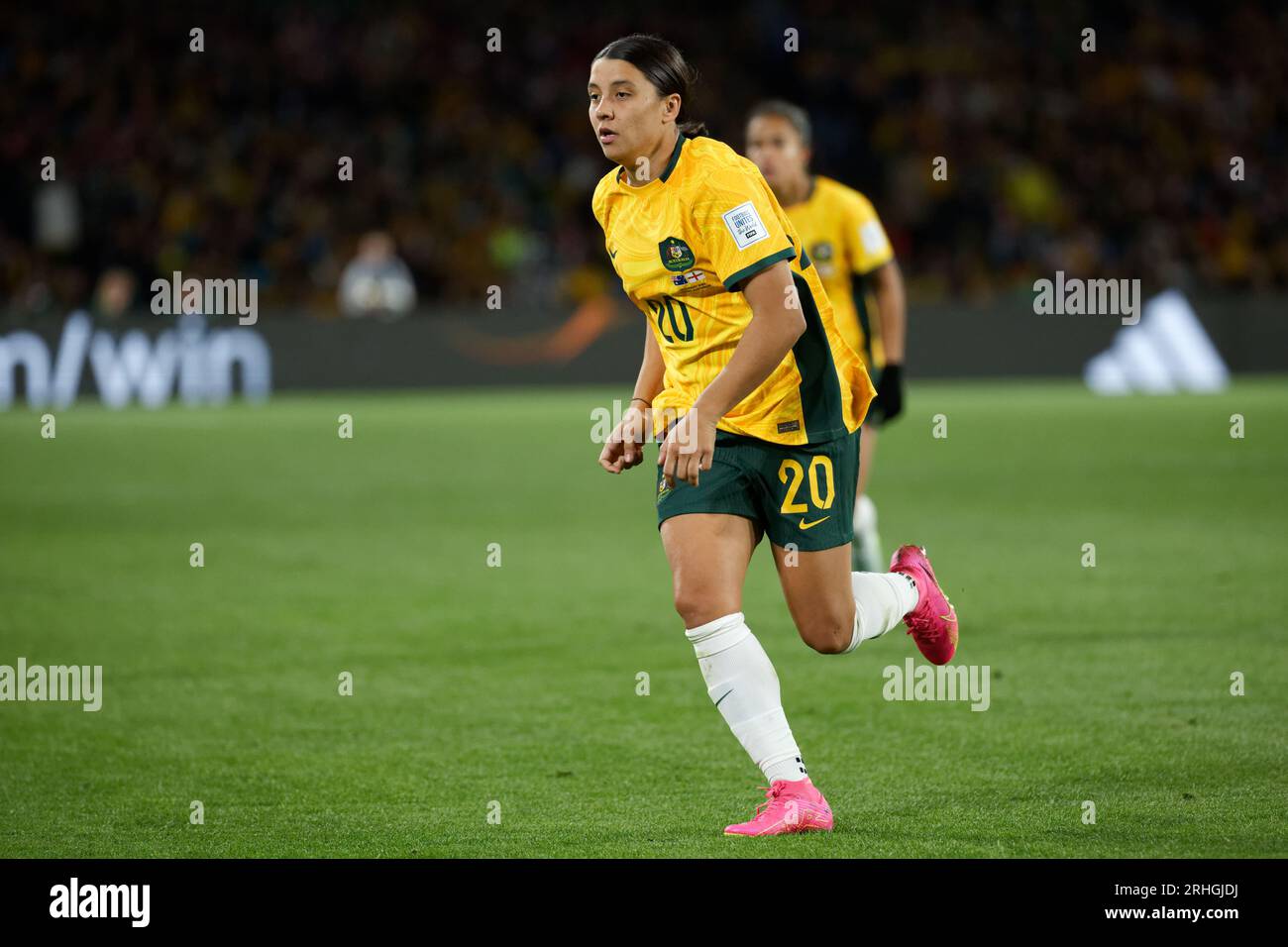Sydney, Australia. 16th Aug, 2023. Sam Kerr of Australia in action ...