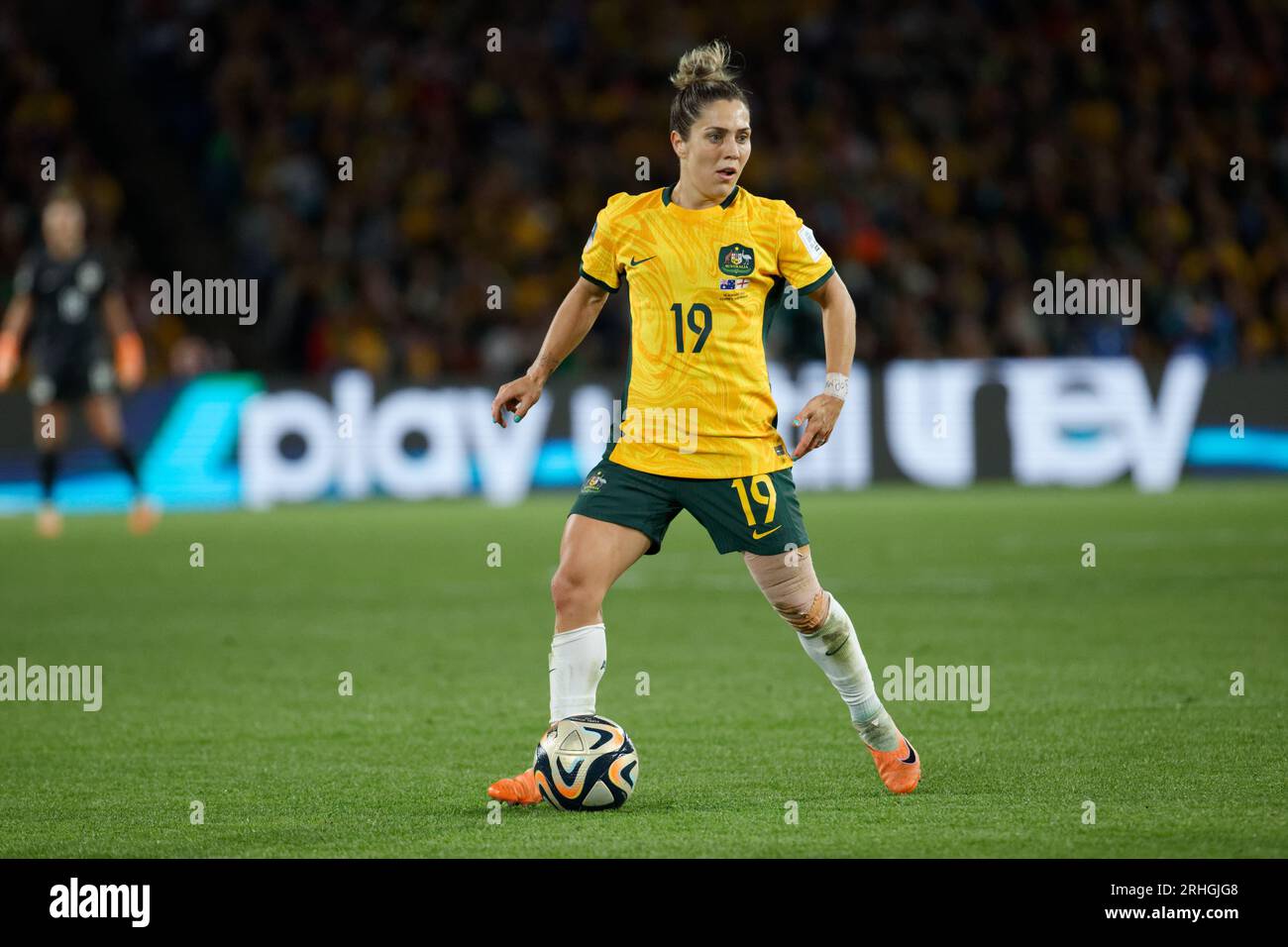 Sydney, Australia. 16th Aug, 2023. Katrina Gorry of Australia controls ...