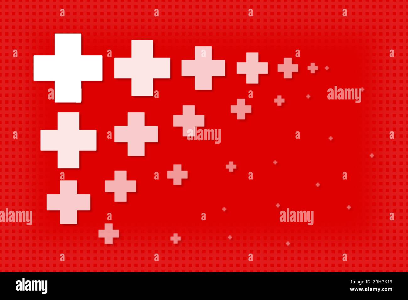 Doctor sign red cross hi-res stock photography and images - Alamy