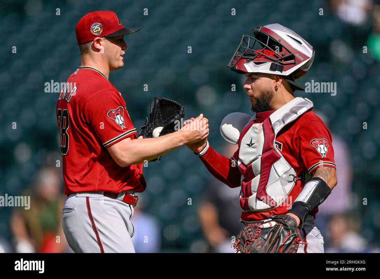 DENVER, CO - AUGUST 16: Arizona Diamondbacks Pitcher Paul Sewald (38 ...