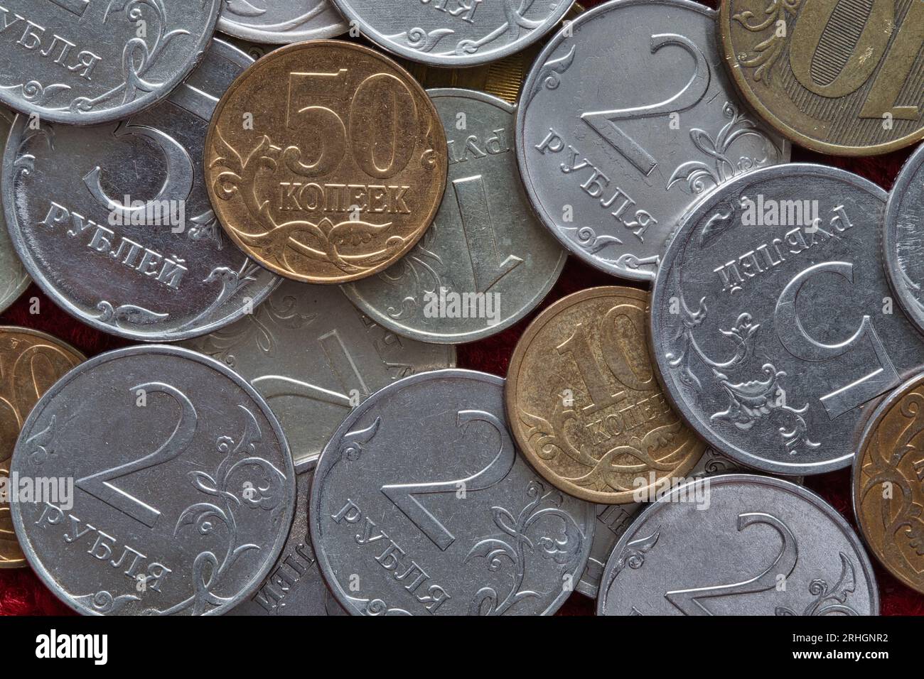 Russian coins hi-res stock photography and images - Alamy