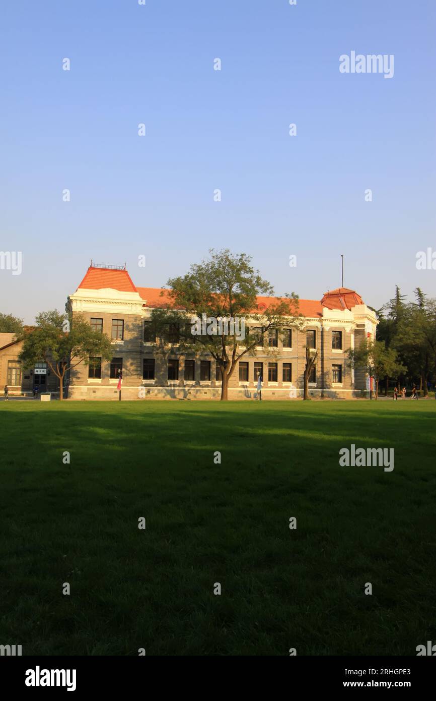 Tsinghua university campus architecture and landscape Stock Photo - Alamy
