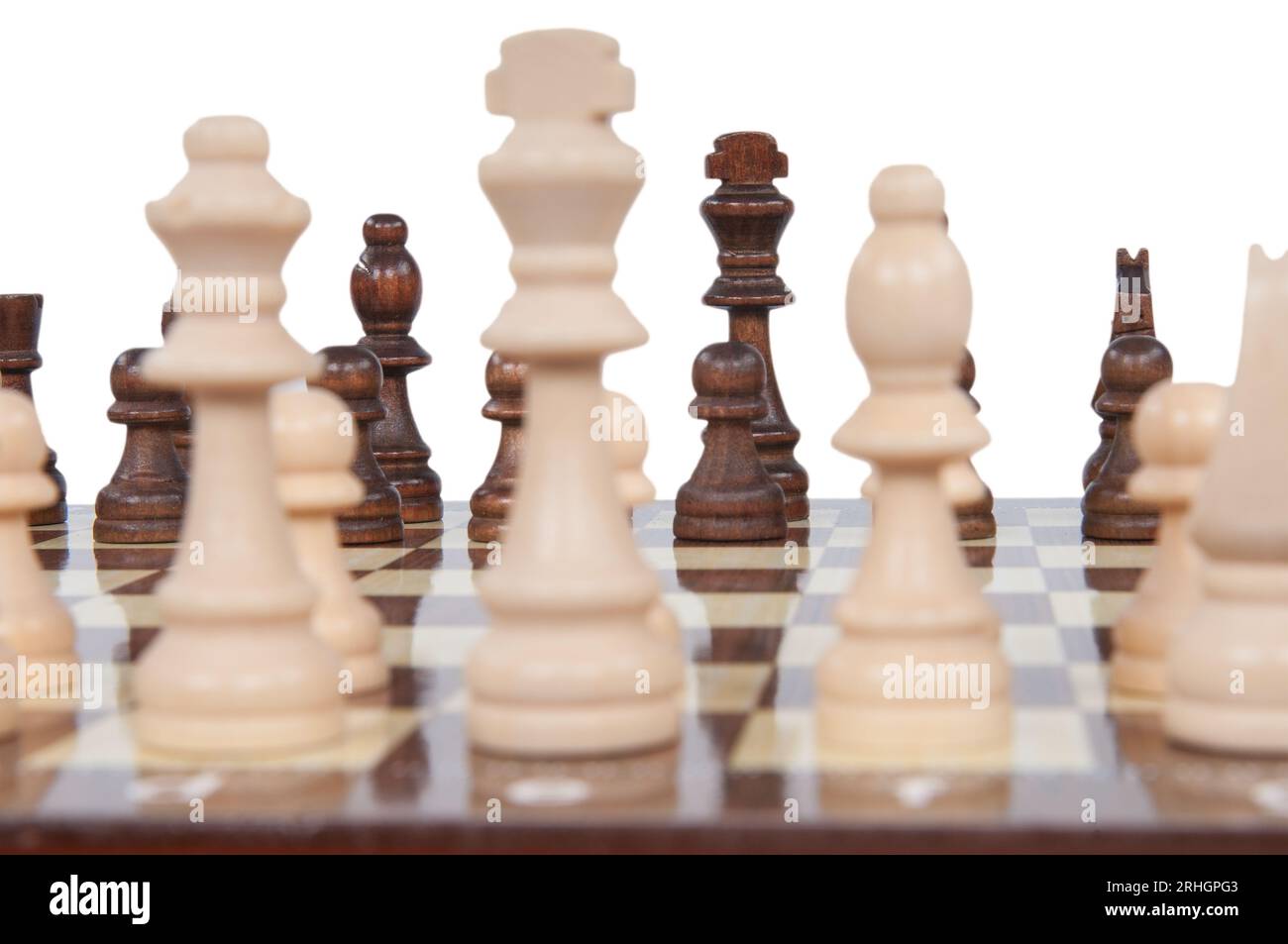 White chess board hi-res stock photography and images - Alamy
