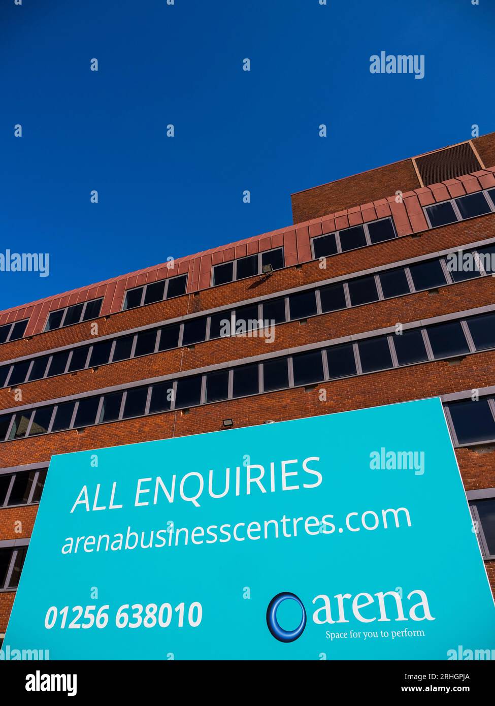Empty Old,Office Building, Basing View, Basingstoke, Hampshire, England ...