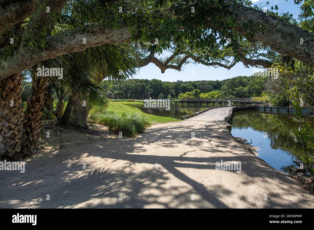 Little Sandy Short Course golf course around Red Maple Lake at the Omni ...