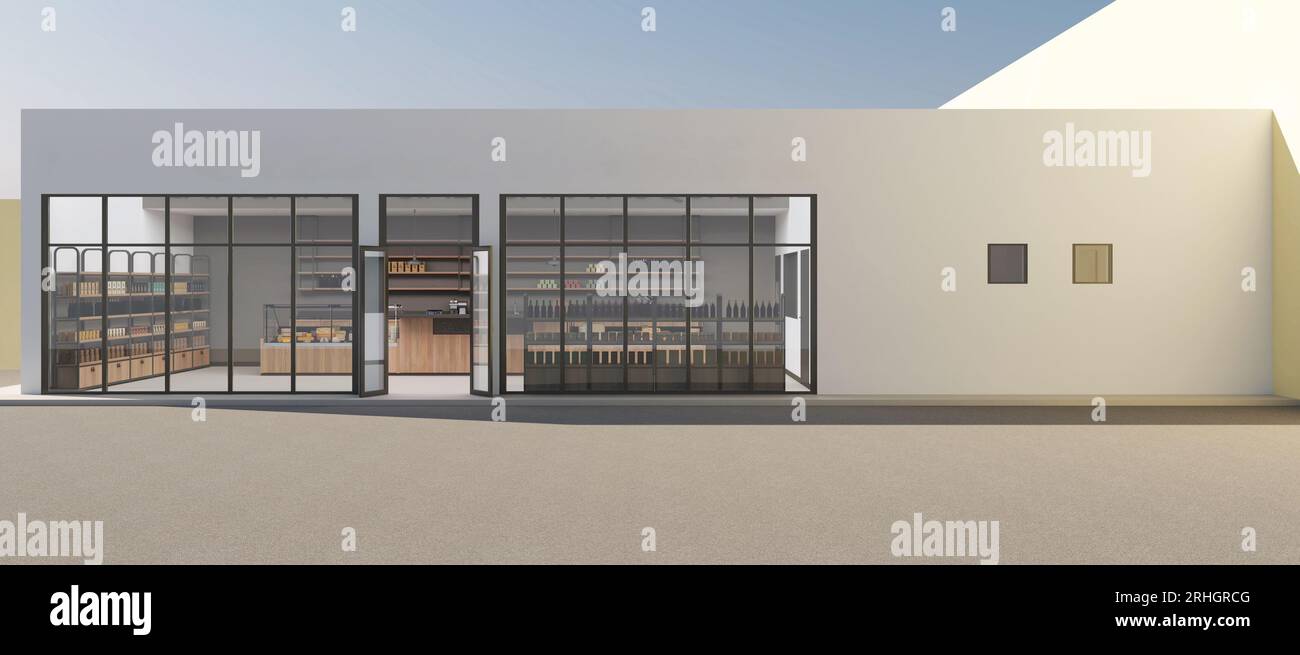 Modern Retail Exterior Design