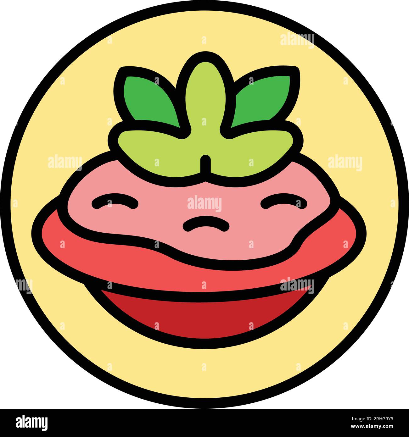 Appetizer bruschetta icon outline vector. Food starter. Canape italian ...