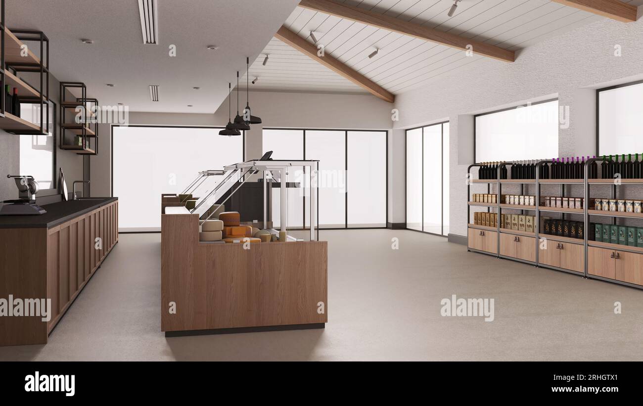 Industrial Retail Interior Design